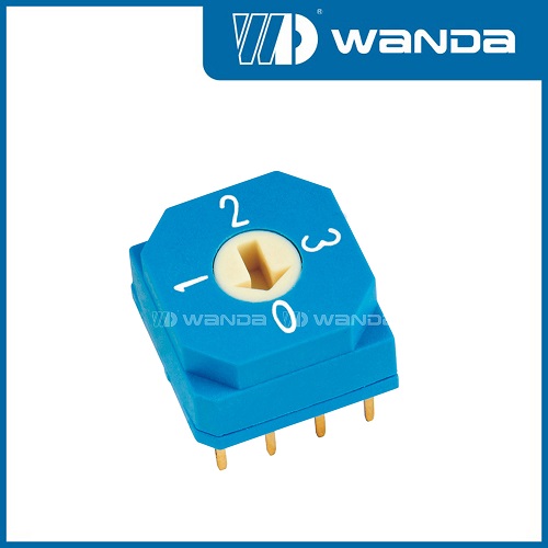 Rotary Switch FDR04 4Pins By Wanda - Esswitch